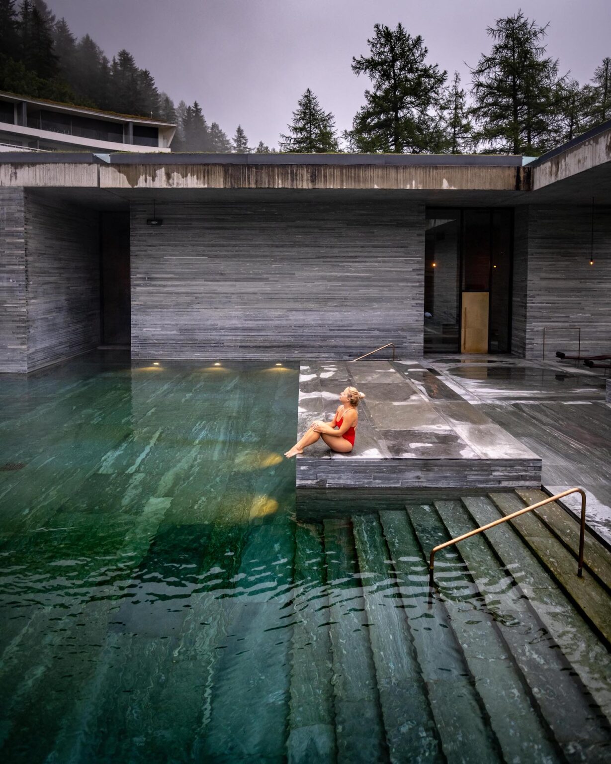 Staying At 7132 Hotel & Therme Vals In Switzerland