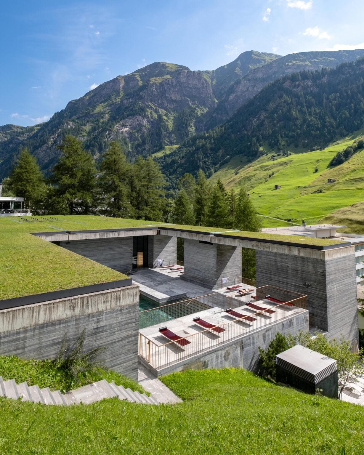 Staying At 7132 Hotel & Therme Vals In Switzerland